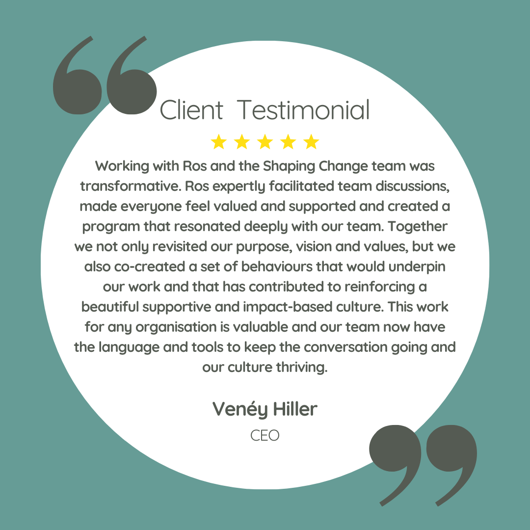 The Power of Values: Creating a Vibrant Company Culture - Shaping Change